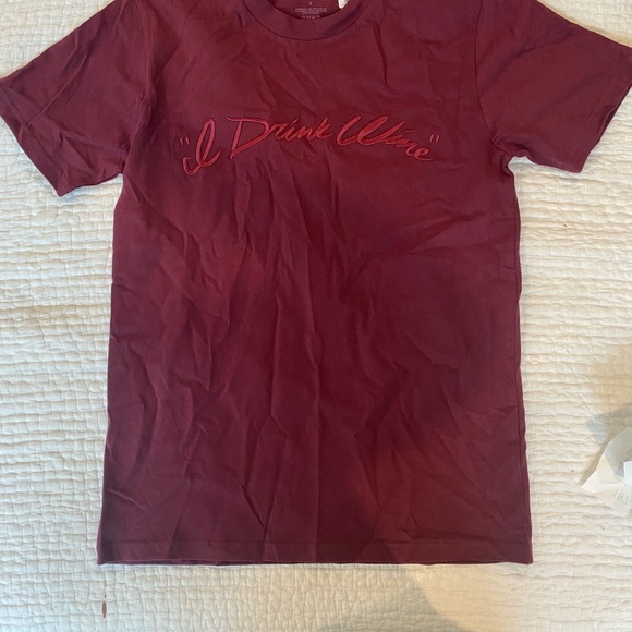 Adele | Tops | Adele Official Merch I Drink Wine Burgundy Tee Nwt ...